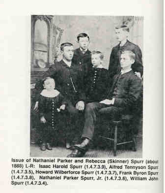 Descendants of Robert Spurr I (1611-1703)